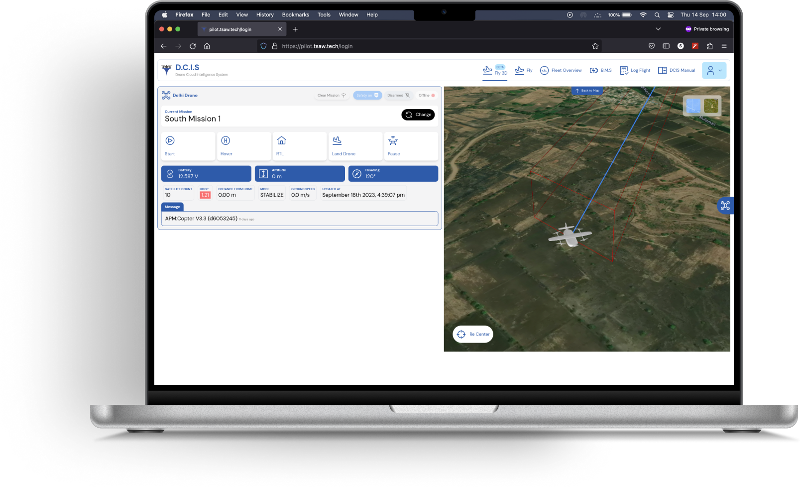 Advance drone fleet management software | Track and control your drones ...